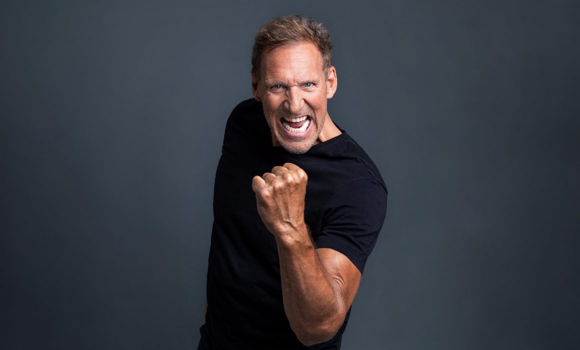 Shooting the Gladiator, Ralf Moeller - Fotostudio Helle Kammer